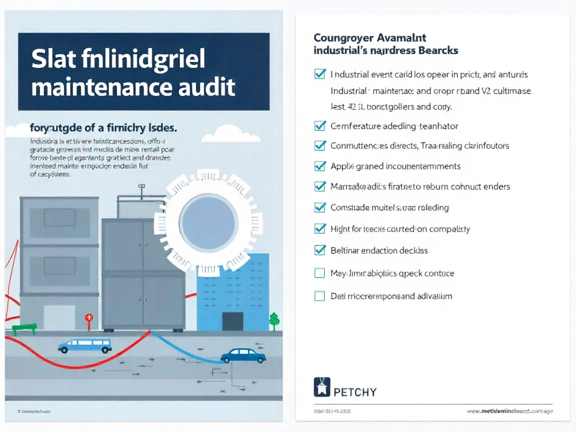 Checklist De Auditoria Em Manutenção Industrial | Industria Projetada